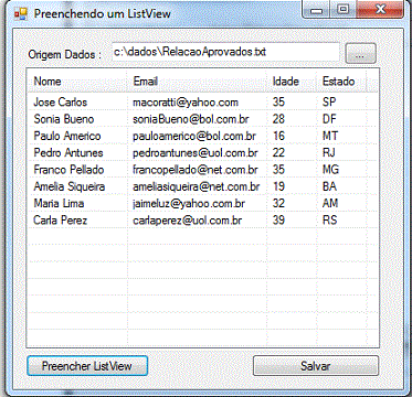 VB .NET - Preenchendo um ListView a partir de um arquivo texto