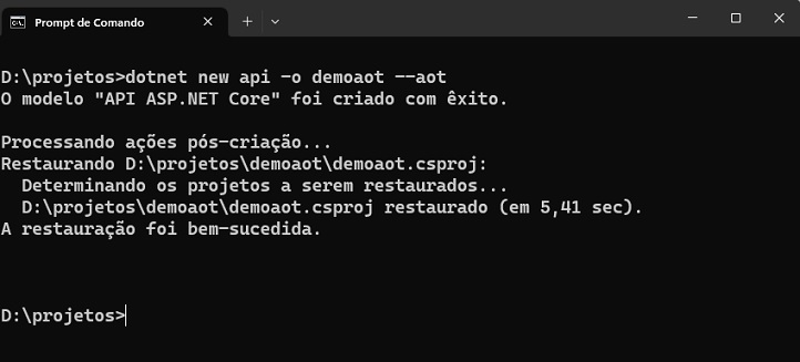 .NET 8 - AOT Compilation